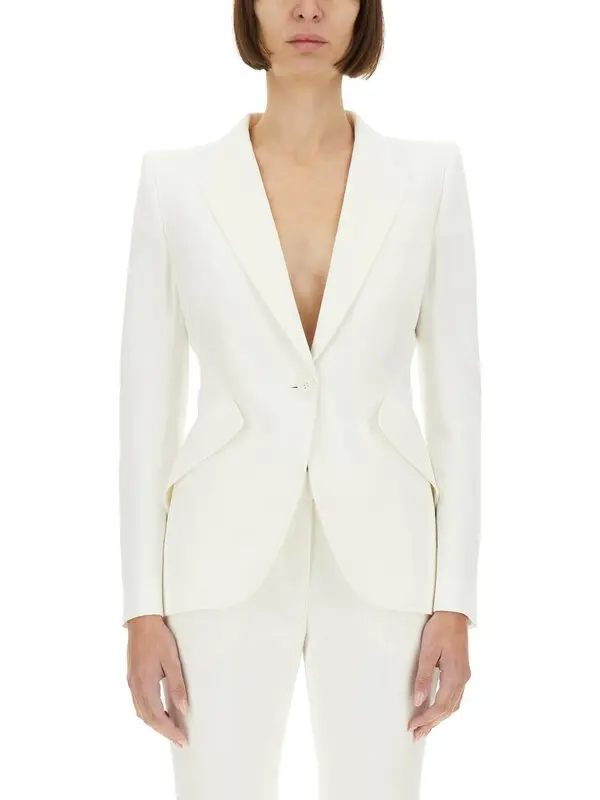 Alexander McQueen Tailored Jacket - Ivory