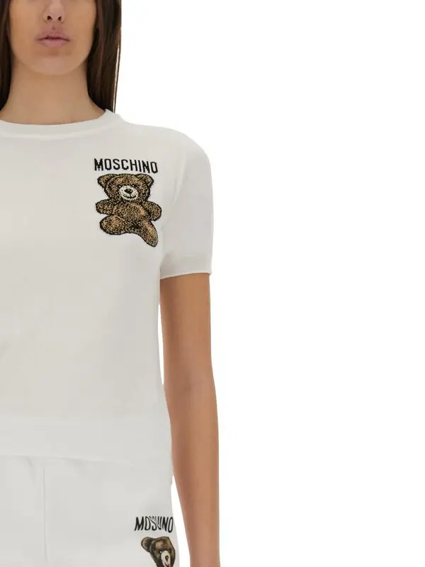 Moschino Teddy Bear Cotton Sweater