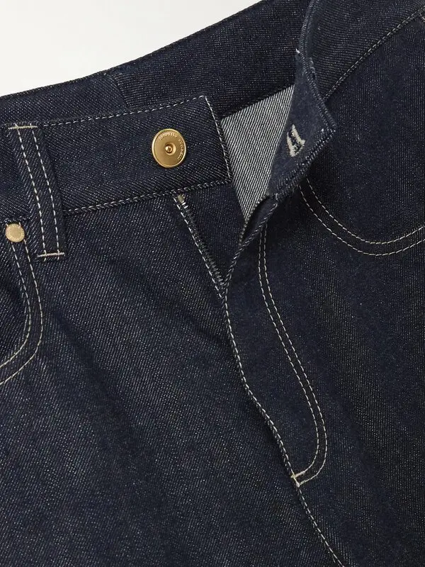 Brunello Cucinelli High-rise Straight-leg Jeans
