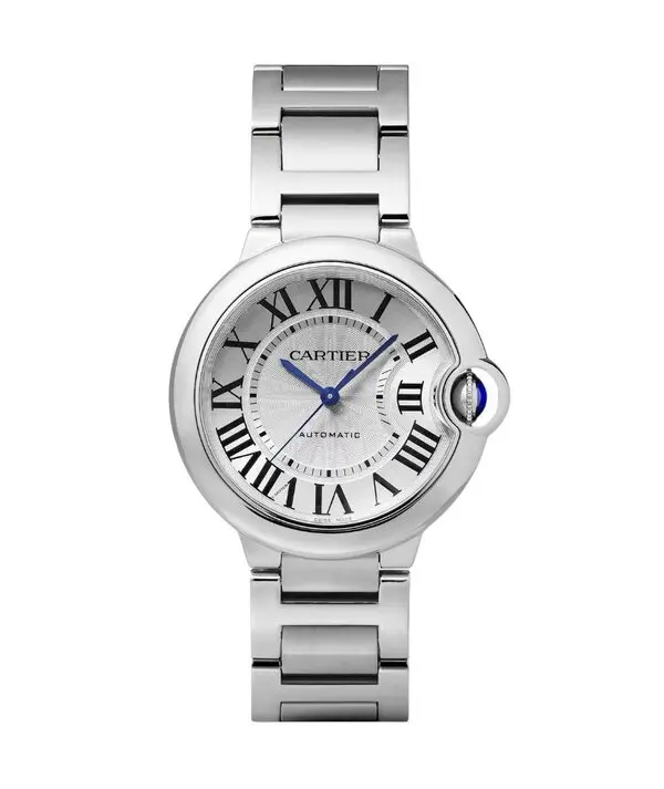 Cartier Ballon Bleu De Automatic 36mm Stainless Steel Watch - Gray