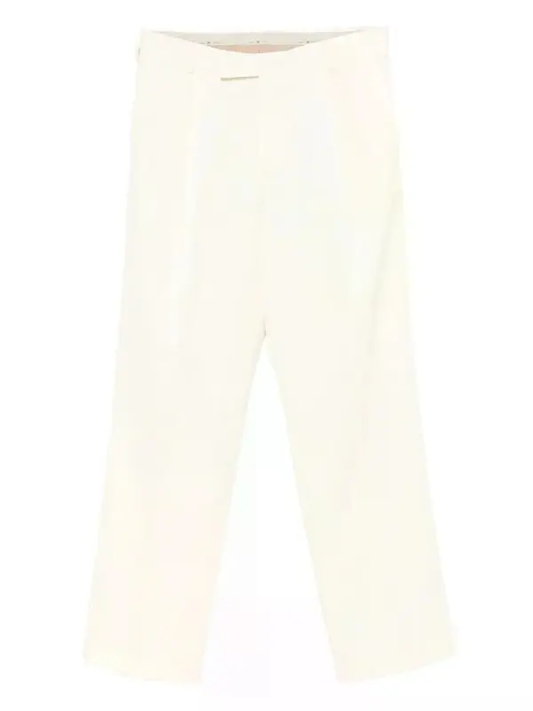 PT TORINO Pleated-front Trousers - Neutrals