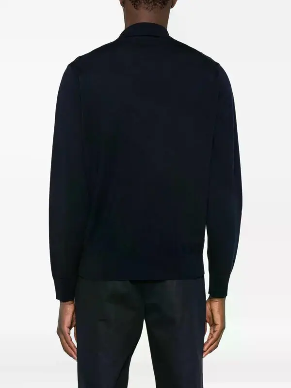 Corneliani Wool Polo Sweater