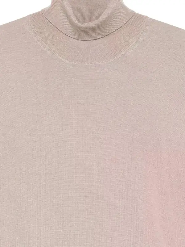 MANUEL RITZ Wool Roll-neck Sweater - Neutrals