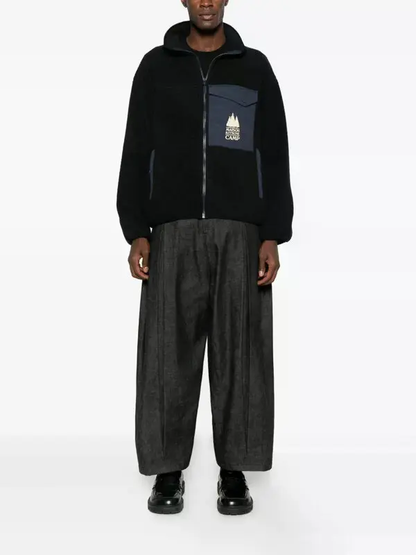Maison Kitsuné Zip-fastening Jacket - Black