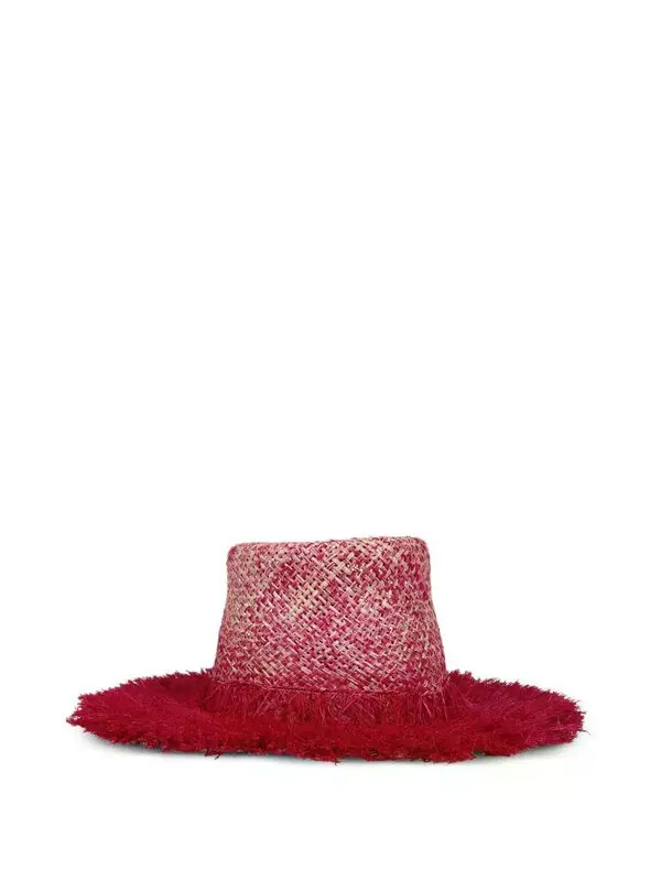 YESEY Woven Sun Hat - Pink