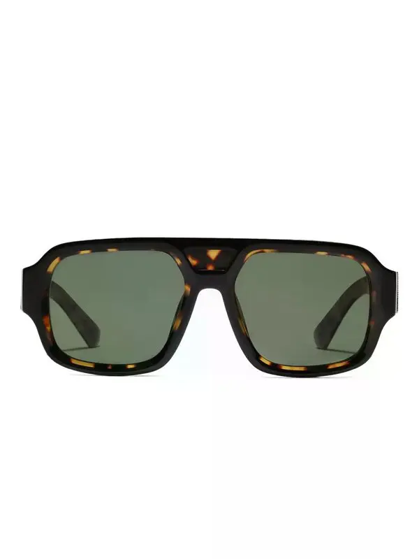 Dolce & Gabbana Geometric-frame Sunglasses - Black