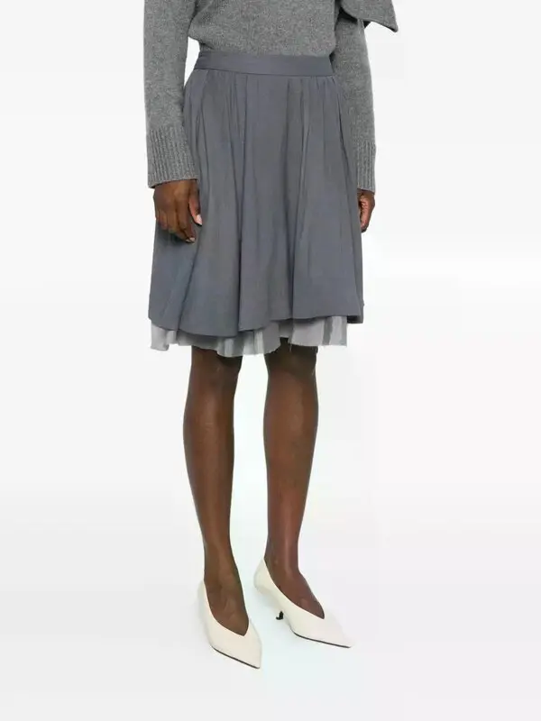 THE GARMENT Tiered Pleated Skirt