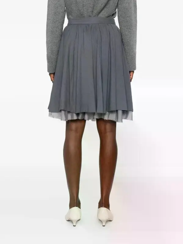 THE GARMENT Tiered Pleated Skirt