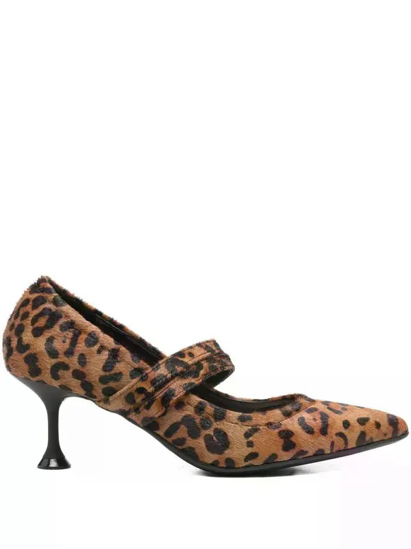 MARC ELLIS Leopard-patterned Pointed-toe Pumps
