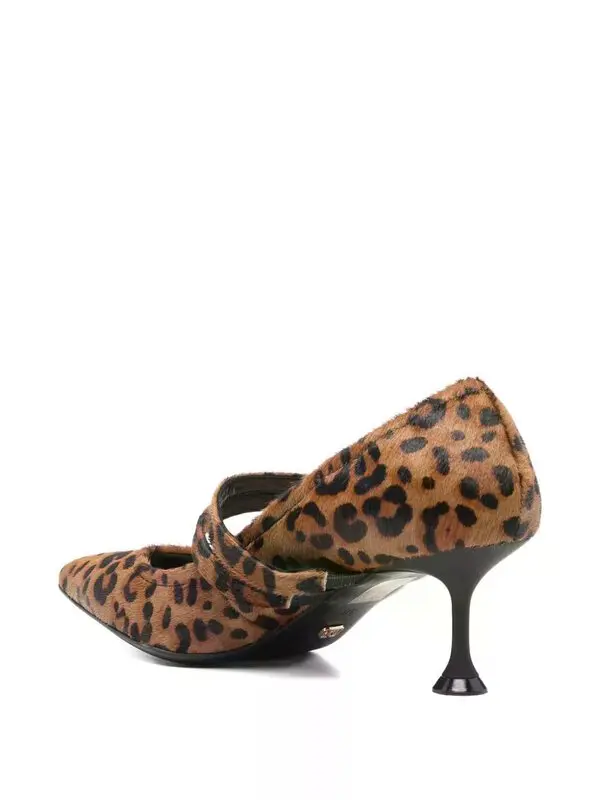 MARC ELLIS Leopard-patterned Pointed-toe Pumps