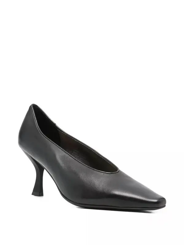 MARC ELLIS Leather Pumps With Square Toe