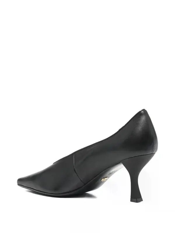 MARC ELLIS Leather Pumps With Square Toe