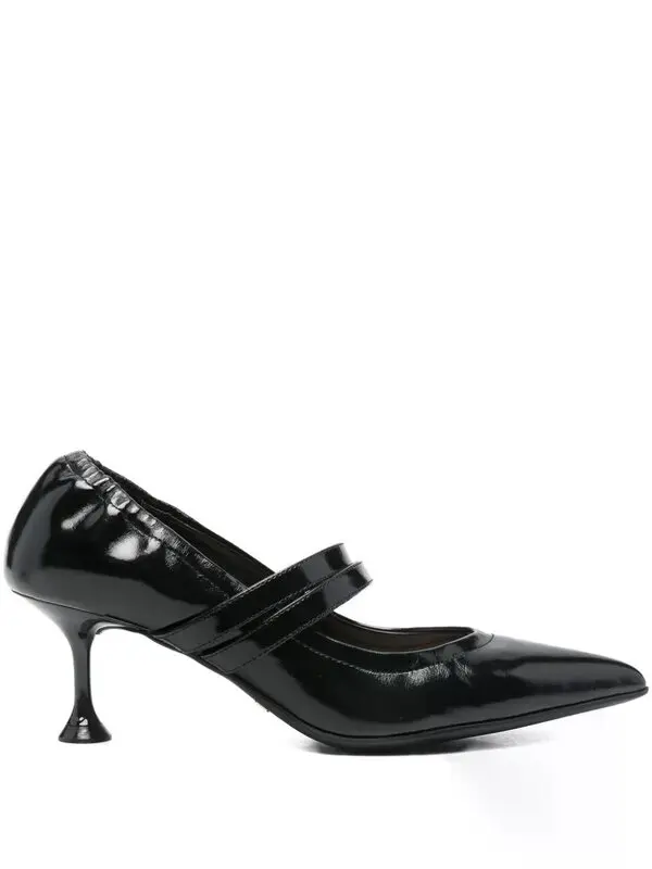 MARC ELLIS Pointed Toe Strapped Pumps