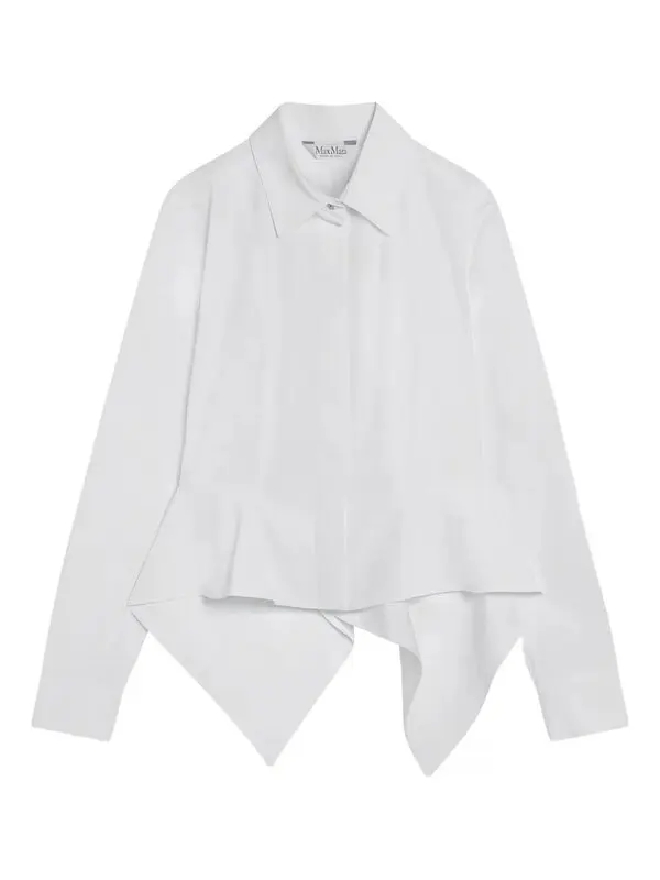 Max Mara Logo-button Long-sleeve Shirt