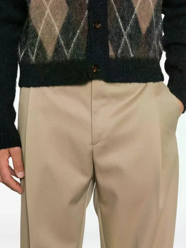 BRIGLIA 1949 Pleated Wool Trousers