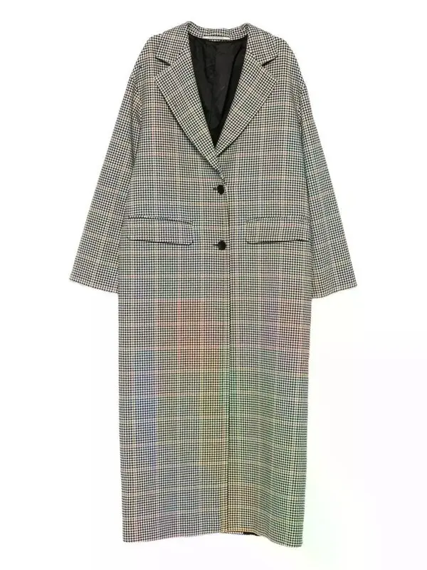 Tagliatore Check-pattern Single-breasted Coat - Neutrals