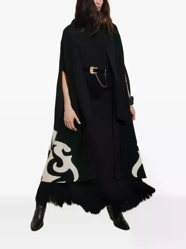 Johanna Ortiz Tie-neck Cape