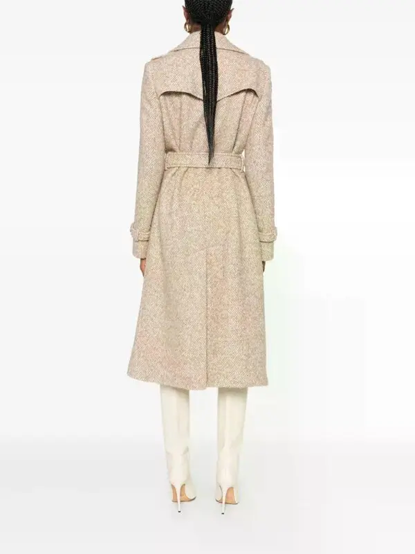 Tagliatore Carola Coat - Neutrals