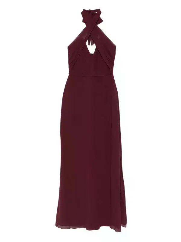 Patrizia Pepe Halterneck Maxi Dress