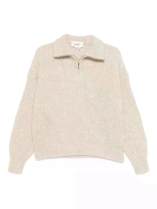 Ba&sh Beltane Half-zip Sweater