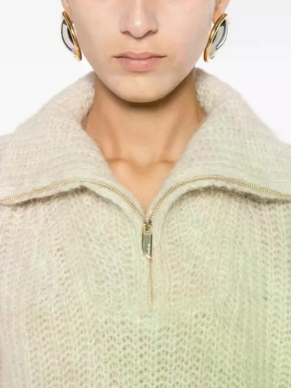 Ba&sh Beltane Half-zip Sweater