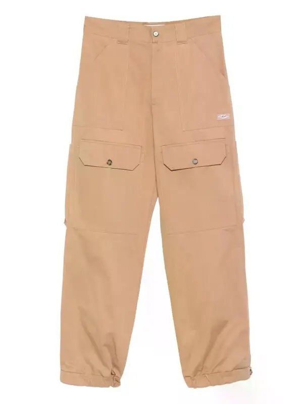 MSGM Cotton Trousers - Neutrals