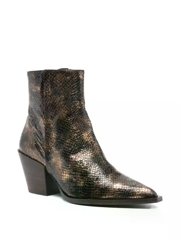 PEDRO MIRALLES Pointed Leather Ankle Boots