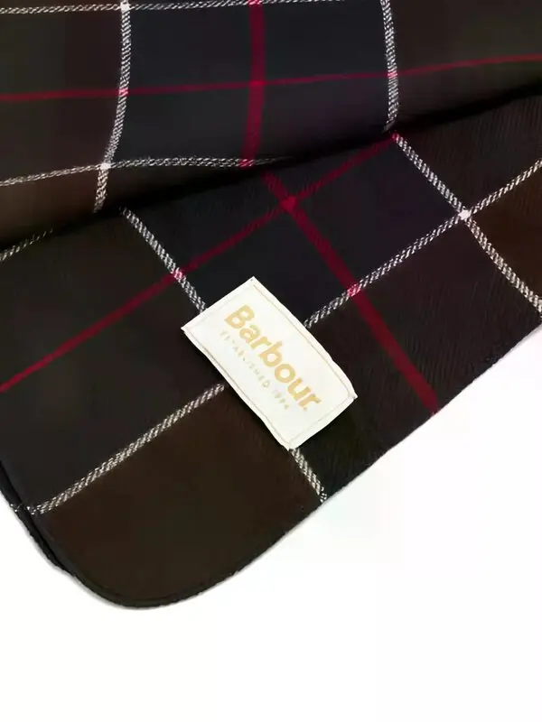 Barbour Tartan Dog Blanket