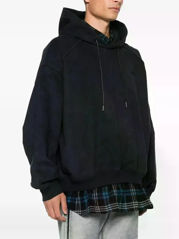 JUUN.J Logo-embroidered Hoodie