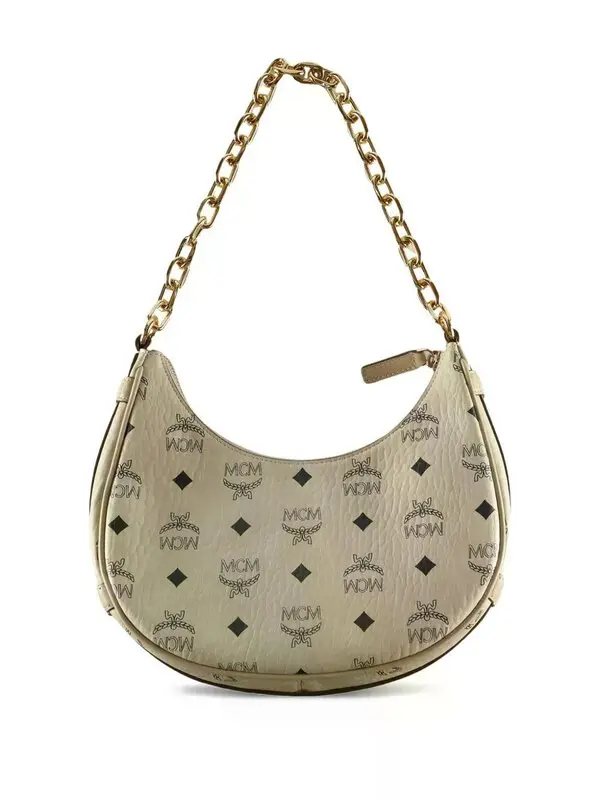 Mcm Small Logo-pattern Shoulder Bag
