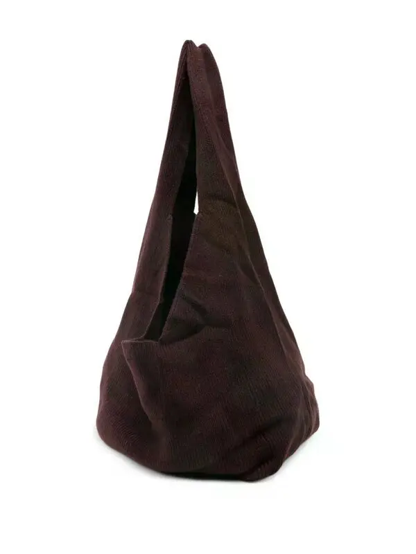 AYA MUSE Sol Ribbed Shoulder Bag - Brown