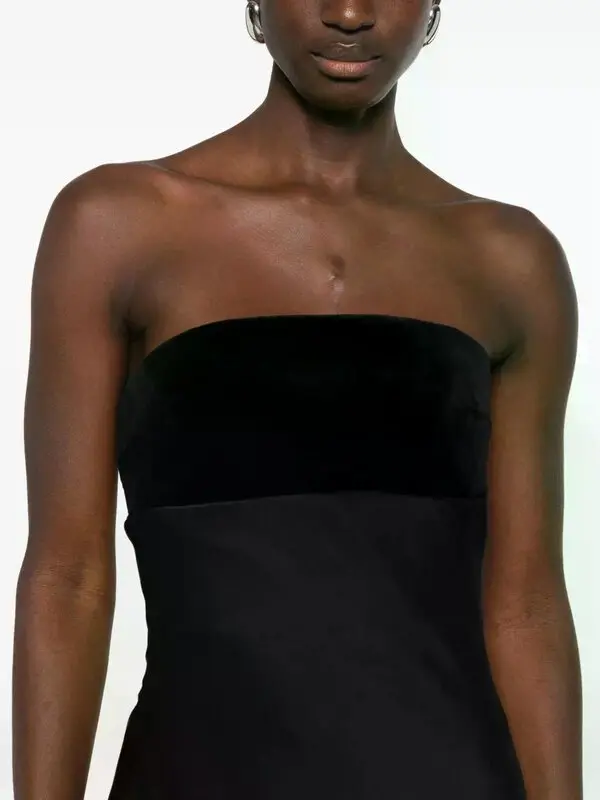 Max Mara Strapless Dress