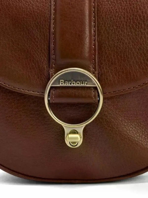 Barbour Elm Buckle Leather Crossbody Bag