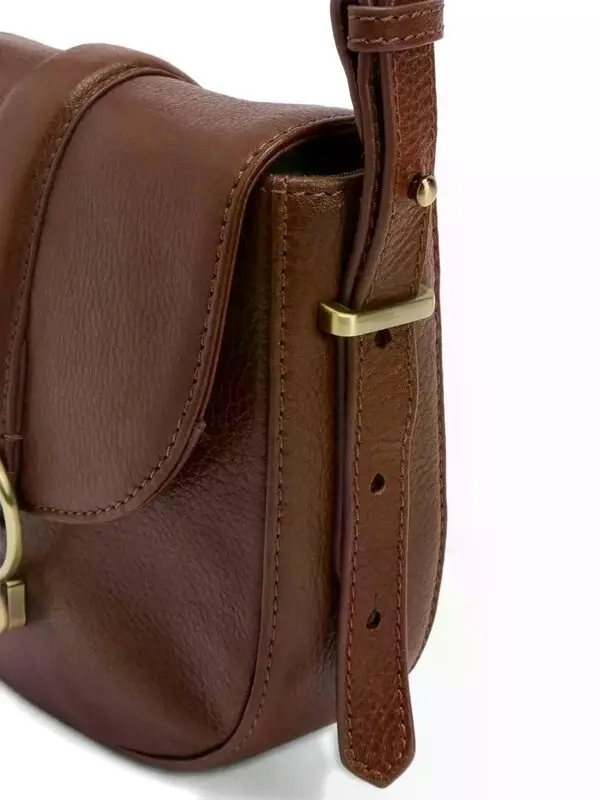 Barbour Elm Buckle Leather Crossbody Bag