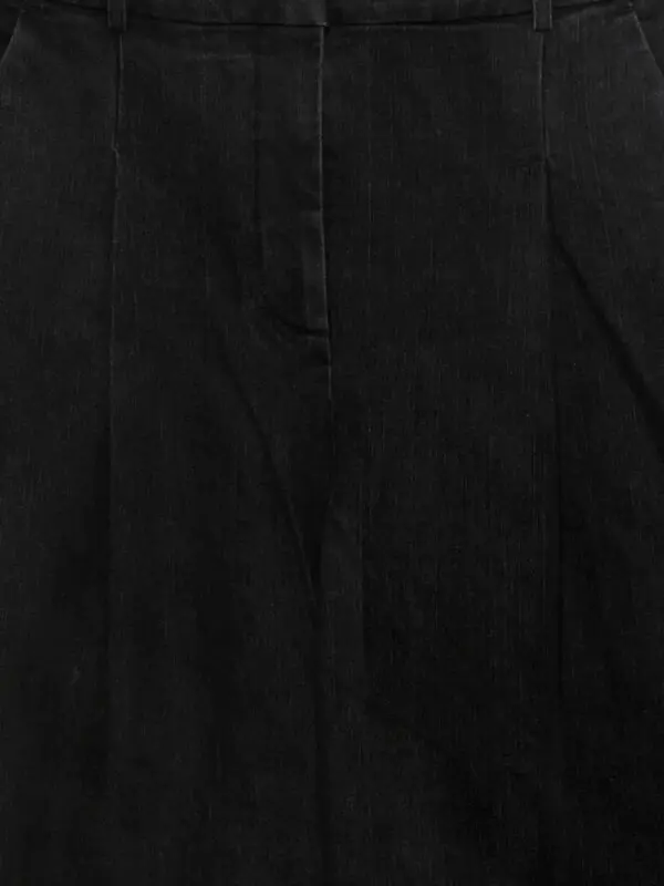THE GARMENT Pleat-detail Trousers - Black