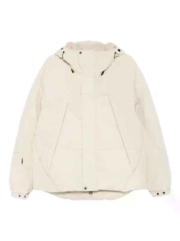 JG1 Padded Hooded Coat - Neutrals