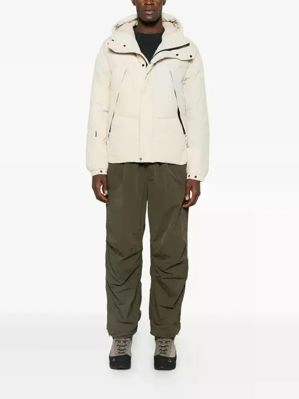 JG1 Padded Hooded Coat - Neutrals