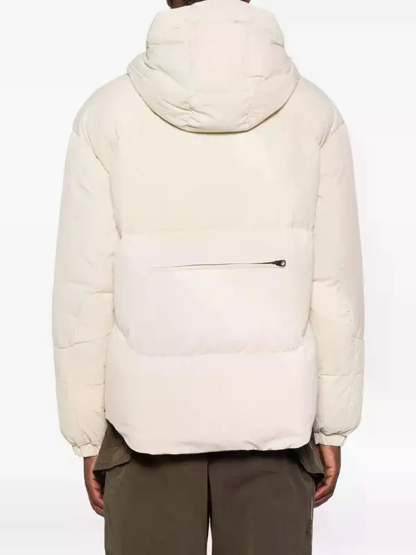 JG1 Padded Hooded Coat - Neutrals