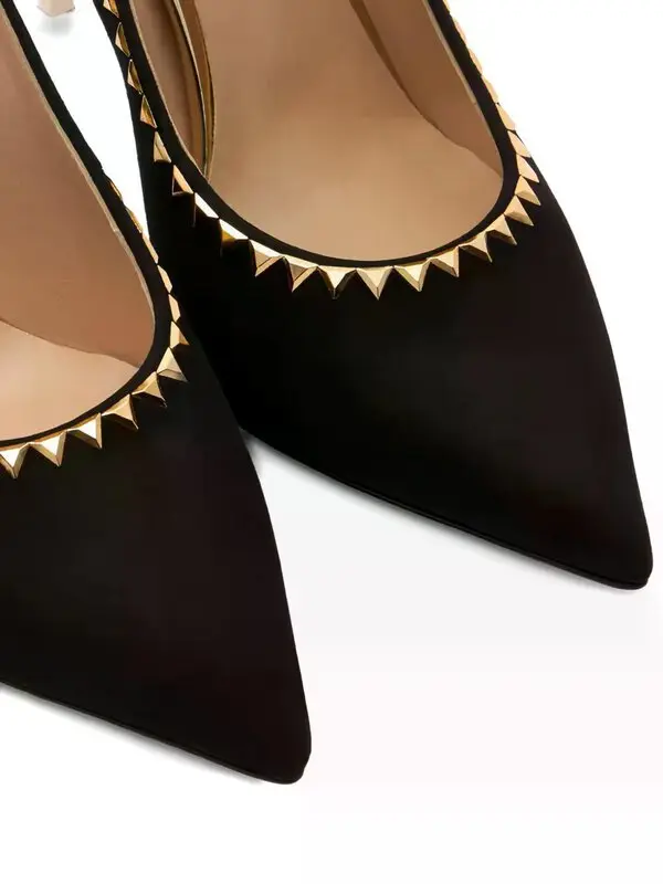 Casadei 100mm Studded Stiletto Pumps