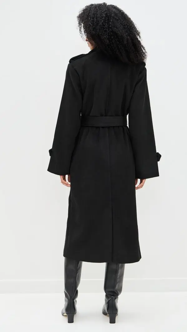 4TH & RECKLESS Anderson Belted Trench Coat