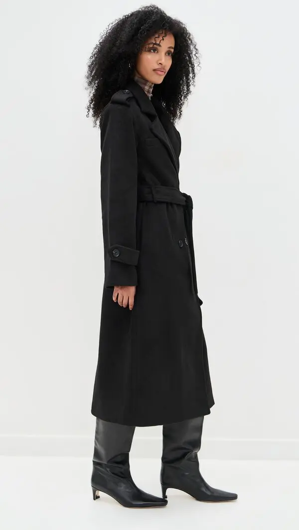 4TH & RECKLESS Anderson Belted Trench Coat