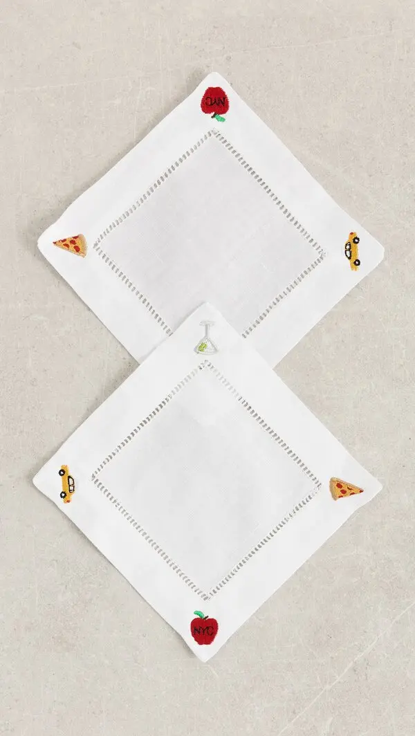 ABBODE Set Of Two Nyc Napkins