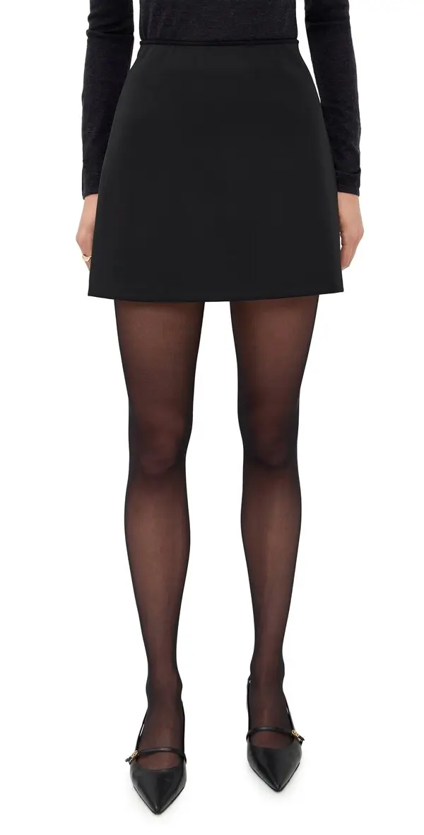 Wolford Midnight Grace Mini Skirt - Black