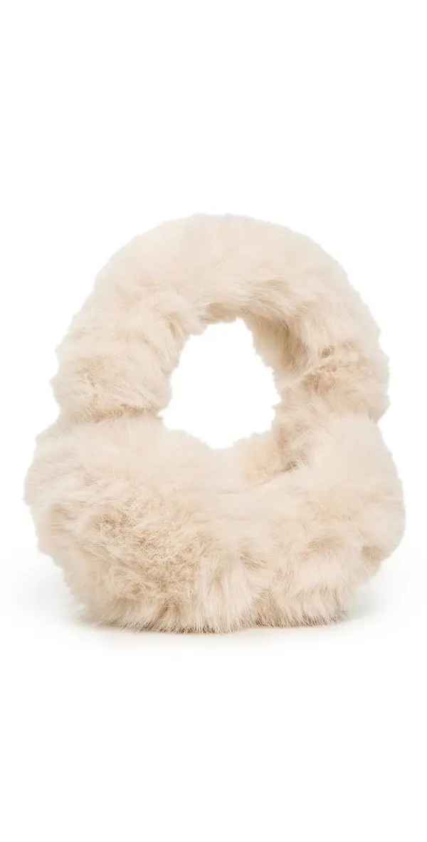 Jocelyn Faux Fox Earmuffs - Beige