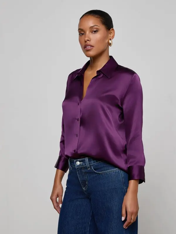 L'Agence Dani Silk Blouse