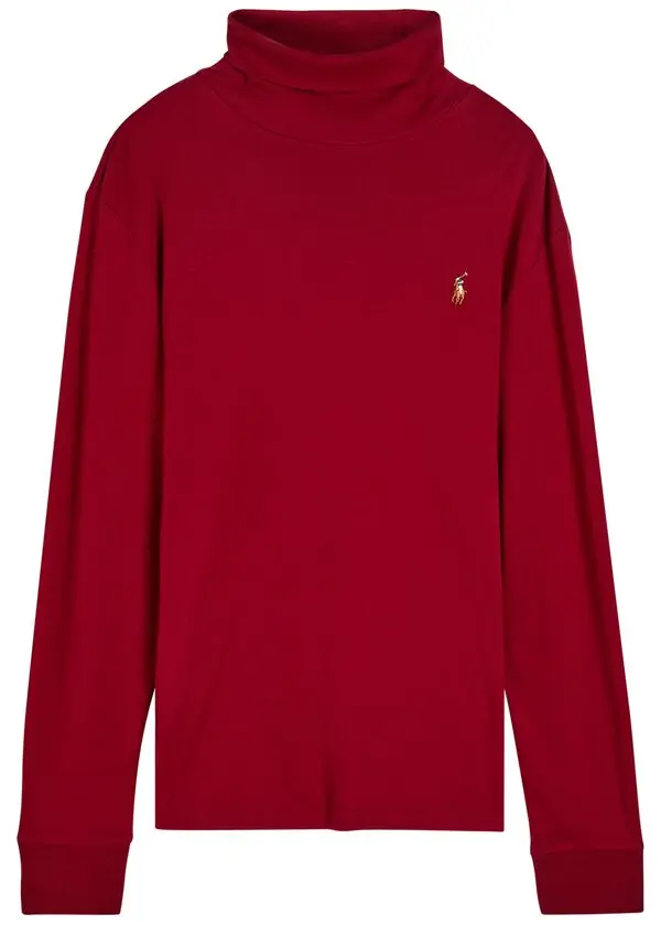 Polo Ralph Lauren Roll-neck Cotton Top