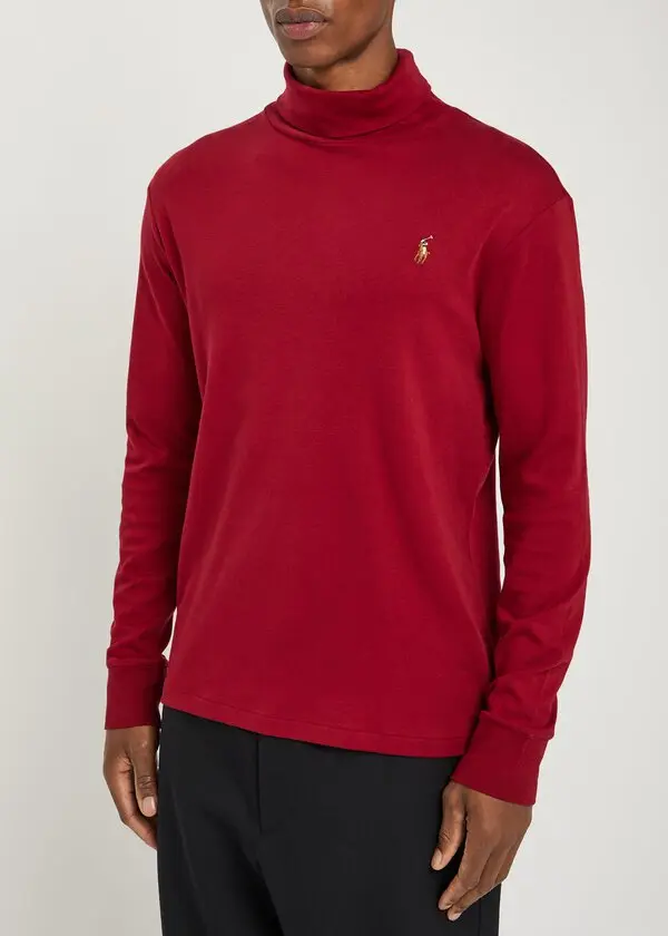 Polo Ralph Lauren Roll-neck Cotton Top