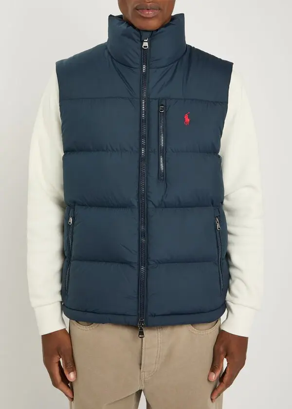 Polo Ralph Lauren Padded Shell Gilet - Navy