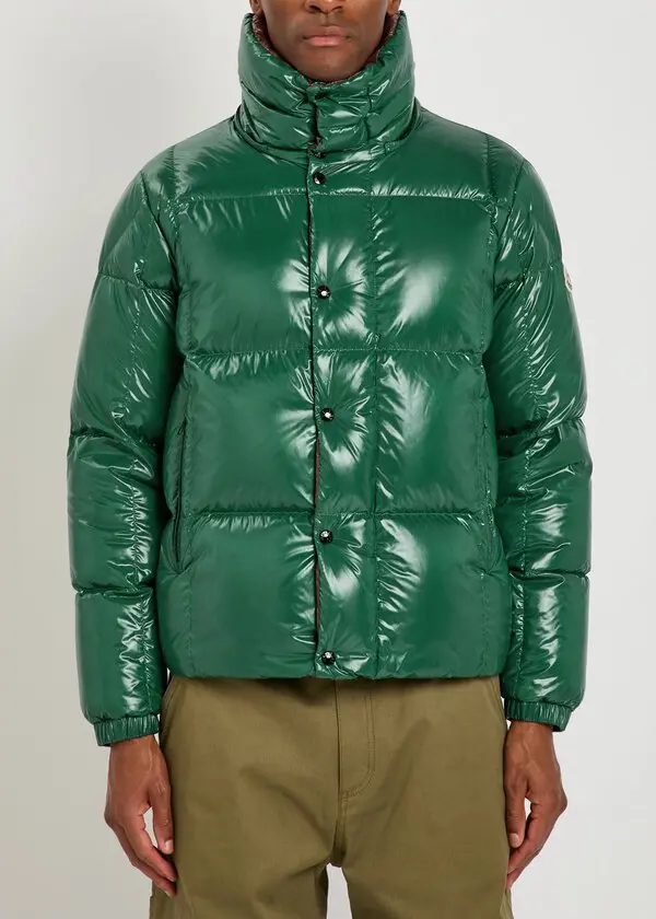 Moncler Parana Padded Nylon Jacket - Green