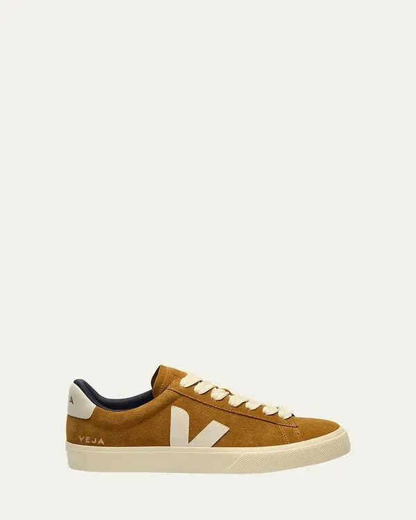 VEJA Campo Bold Suede Low-top Sneakers - Camel